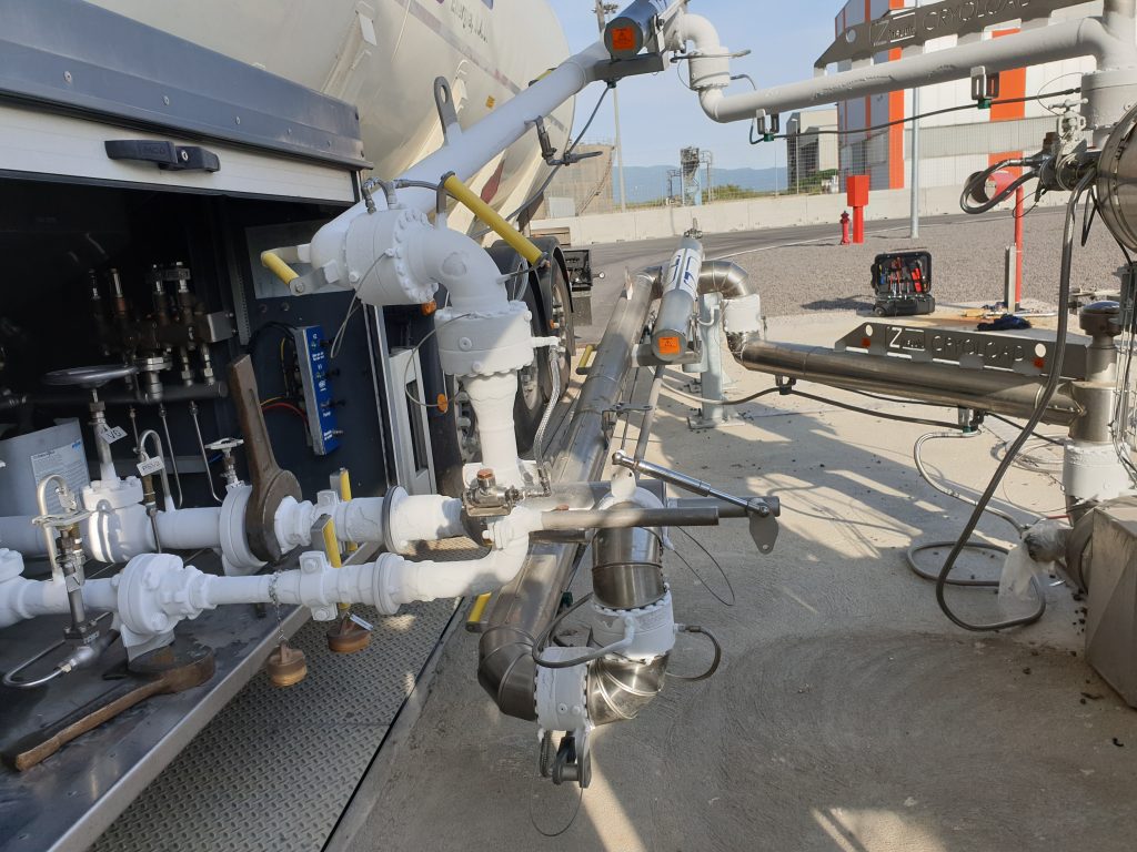 Cryogenic Loading Station - LNG Loading Skid | Zipfluid