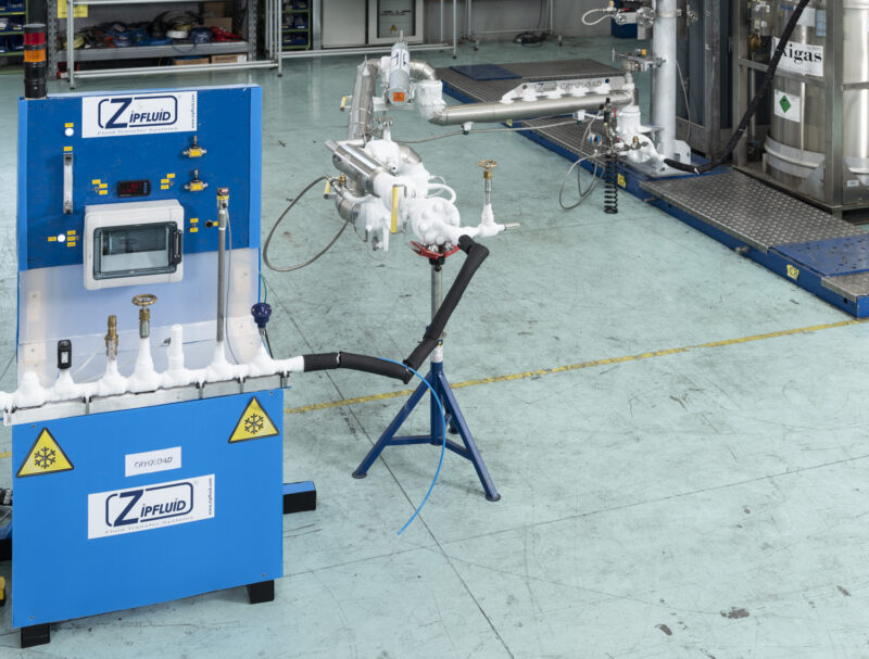 Cryogenic Loading Station - LNG Loading Skid | Zipfluid